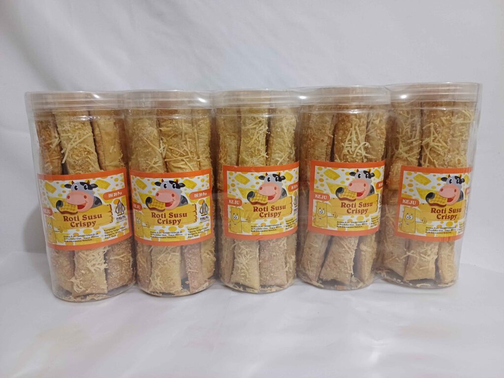 Roti Susu Crispy – Dua Bintang Snack